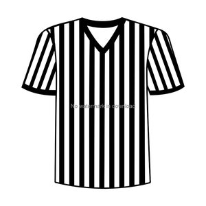 Referee Shirt Vinyl Cut File, Referee Shirt Vector, Referee Shirt Svg ...