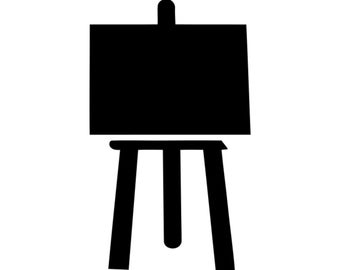 Painting Easel Clipart - Etsy