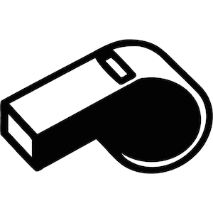 Whistle Svg, Coach Whistle Svg, Sports Whistle Clipart, Whistle Clipart ...