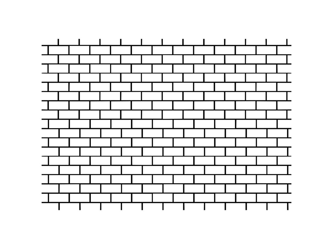 Brick Svg Brick Pattern Svg Brick Clipart Brick Design Svg Dxf | Etsy ...