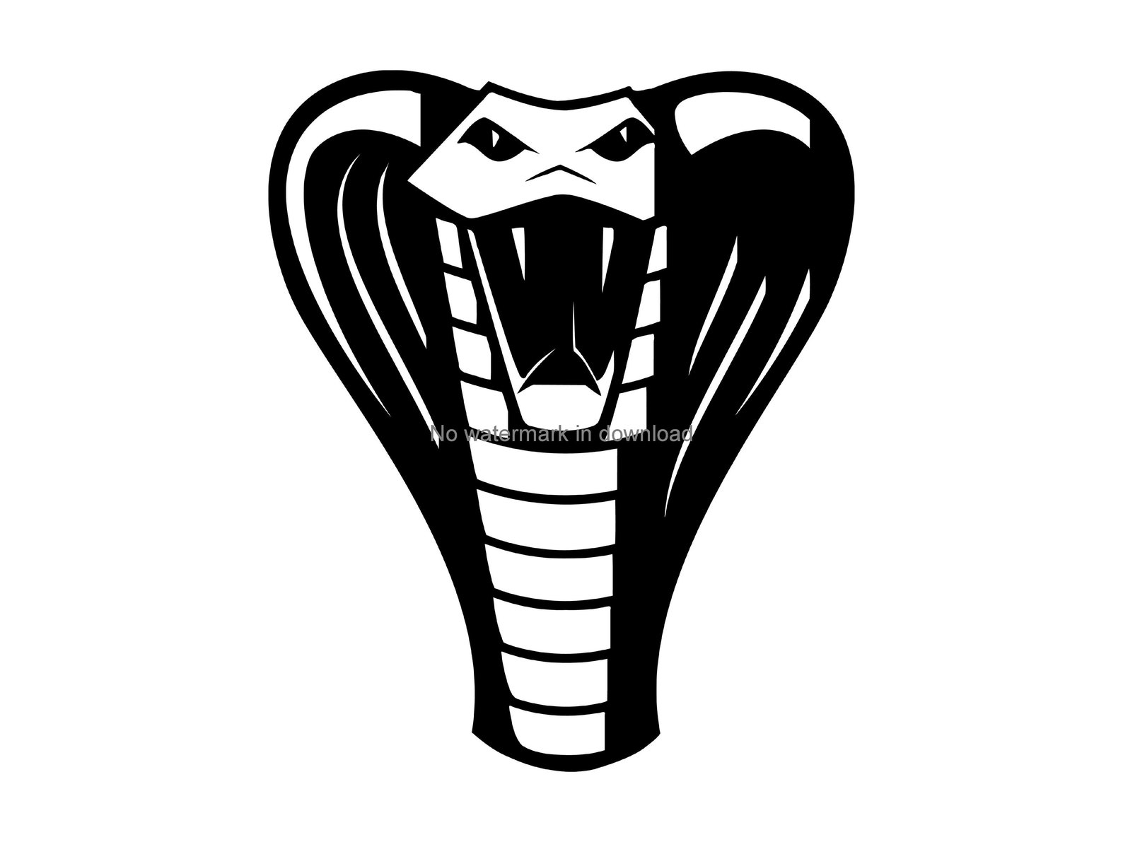 Cobra Snake SVG Cut File: King Cobra Vector (digital Download) - Etsy