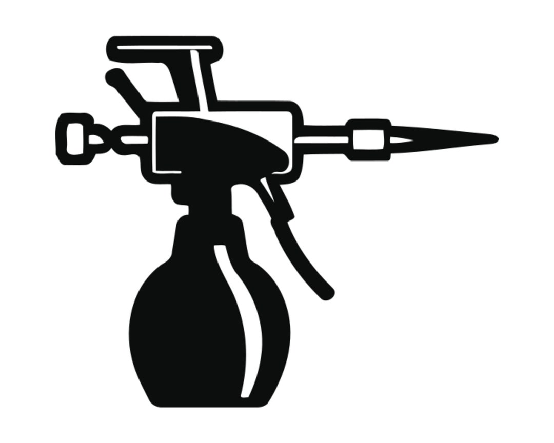 Airbrush Vector File Printable Image Airbrush Tool Logo Vector Image ...