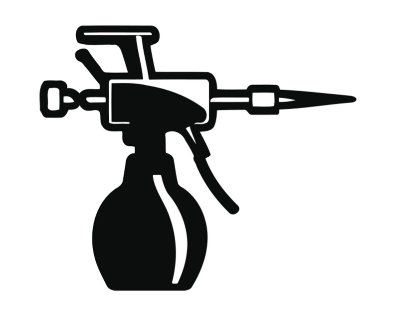 Airbrush Vector File Printable Image Airbrush Tool Logo Vector - Etsy