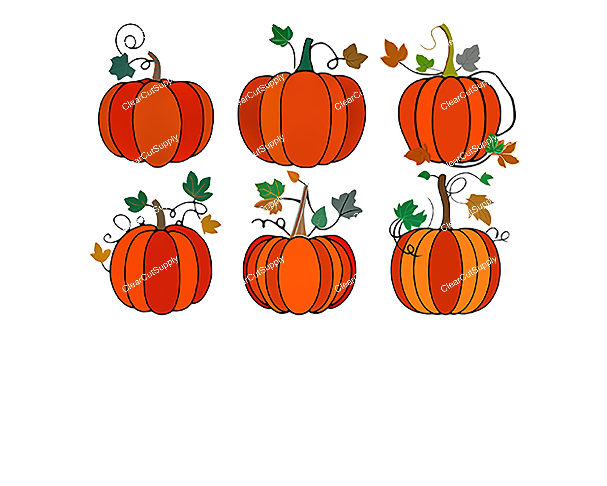 Halloween Pumpkin Patch Clip Art