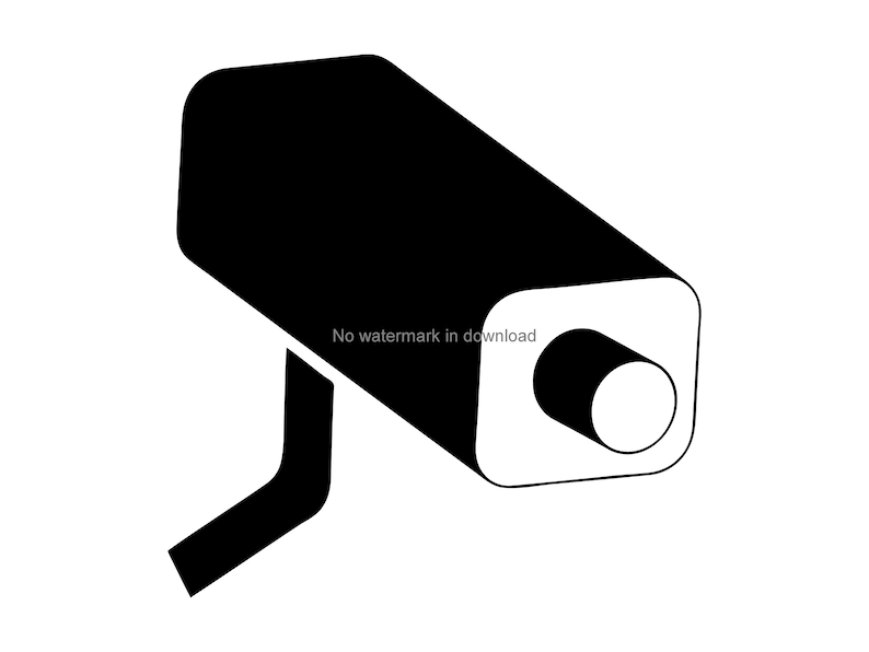 Security Camera Svg Cut Files Security Camera Clip Art - Etsy