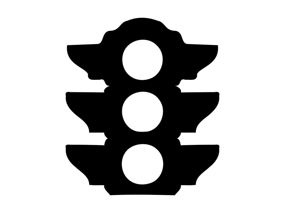 Semáforo Svg, Street Light Svg, Semáforo Png Clipart, Silueta Cutting ...