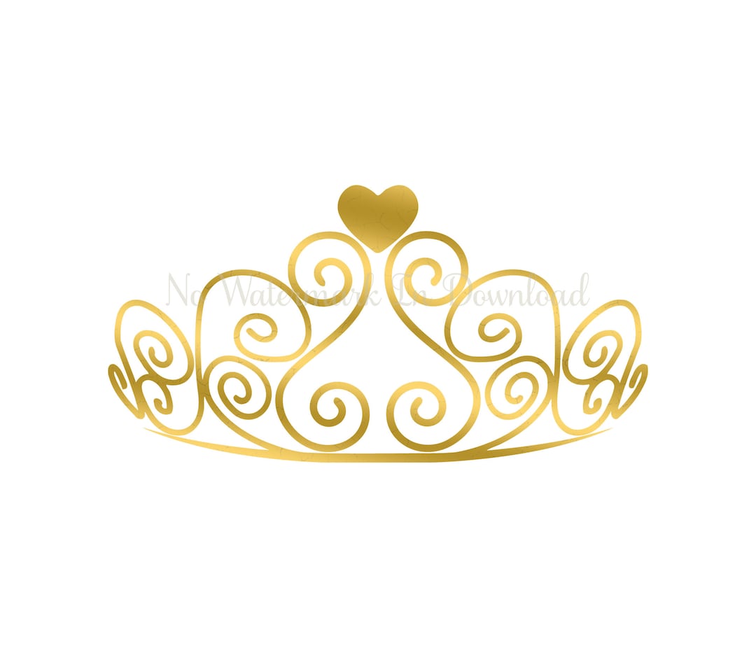 Tiara Metallic Png, Tiara Planner Clip Art, Tiara Foil Planner Image ...