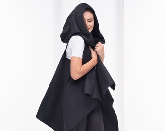 Plus Size Cape Coat - Etsy