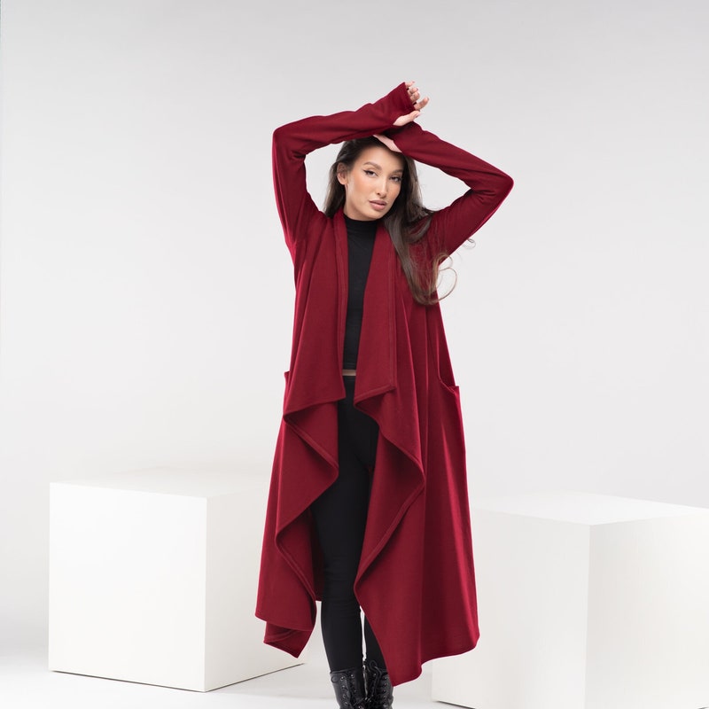 Asymmetric Cardigan - Etsy
