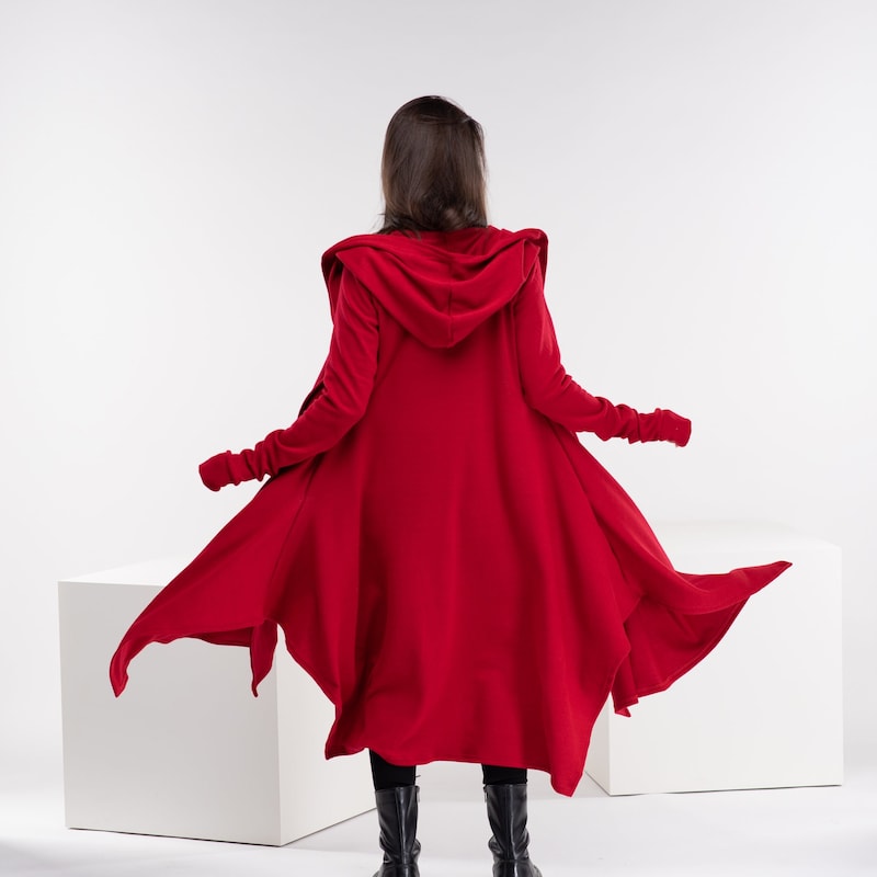 Coat With Cloak Hoodie - Etsy