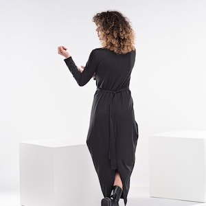 Wrap Multiway Dress, Black Convertible Dress, Wrap Dress Women, Summer ...