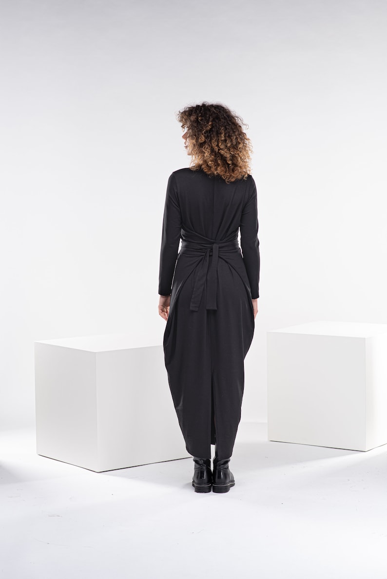 Wrap Multiway Dress, Black Convertible Dress, Wrap Dress Women, Summer ...
