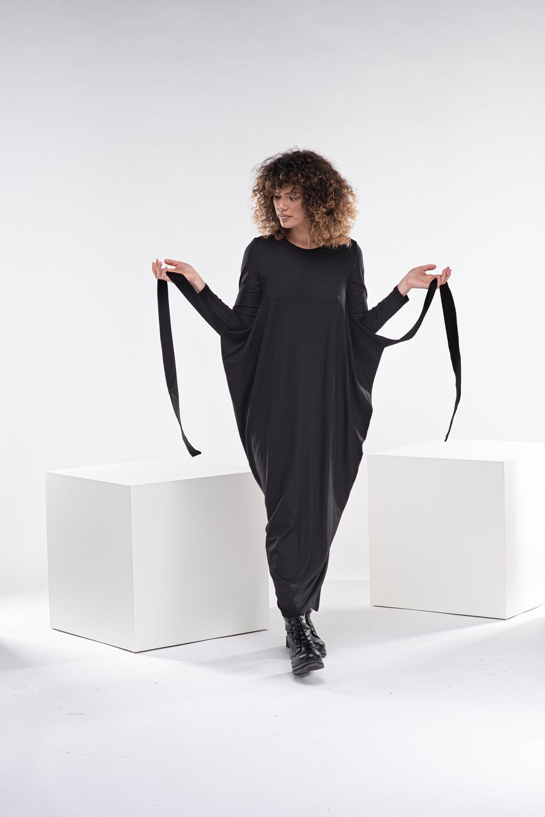 Wrap Multiway Dress, Black Convertible Dress, Wrap Dress Women, Summer ...