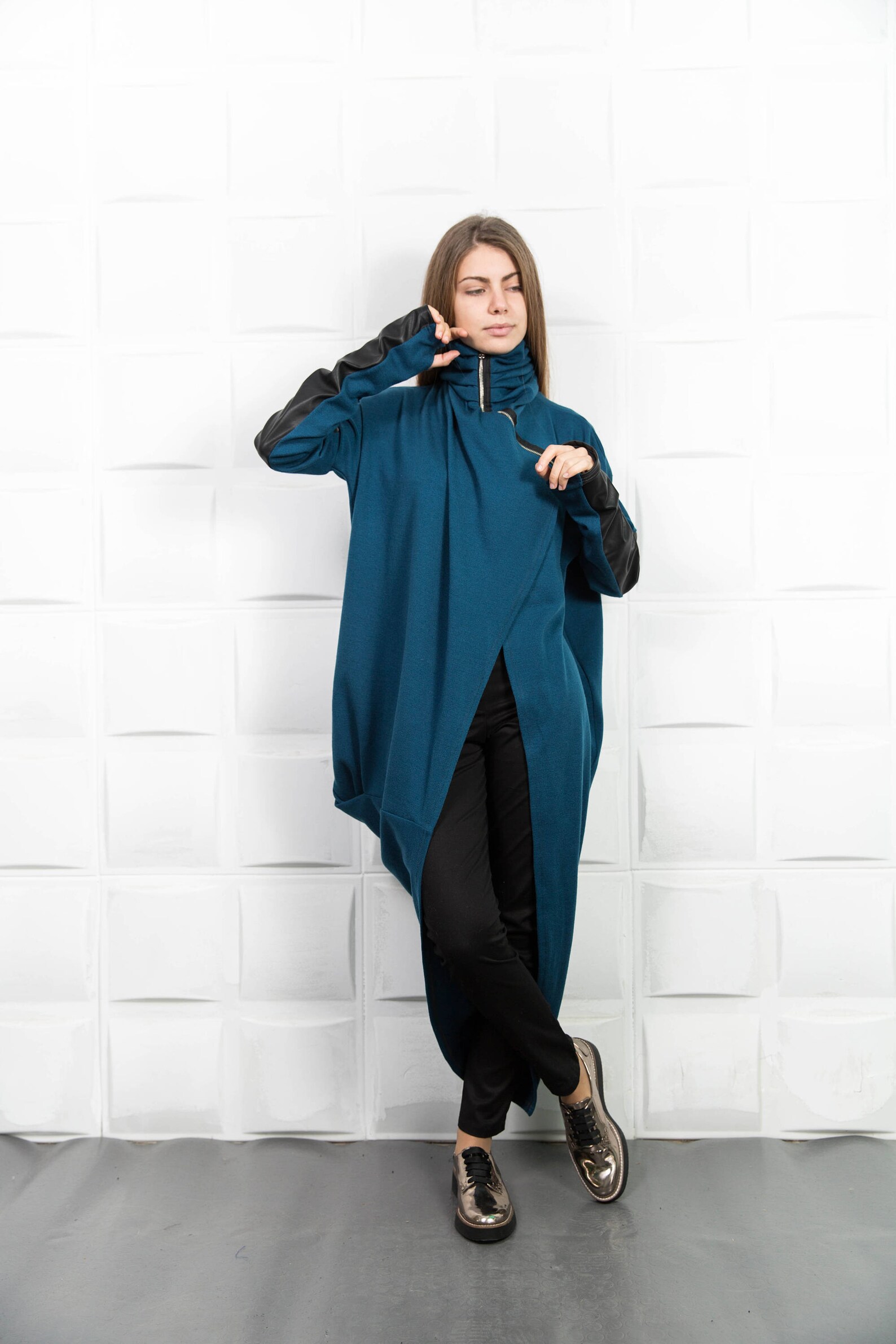 Kimono Cardigan, Long Cardigan, Avant Garde Cardigan, Steampunk ...