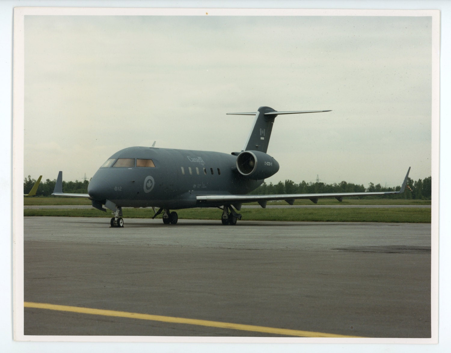 RCAF Canadair Challenger C-GCGS-X Military Aircraft Original Vintage ...