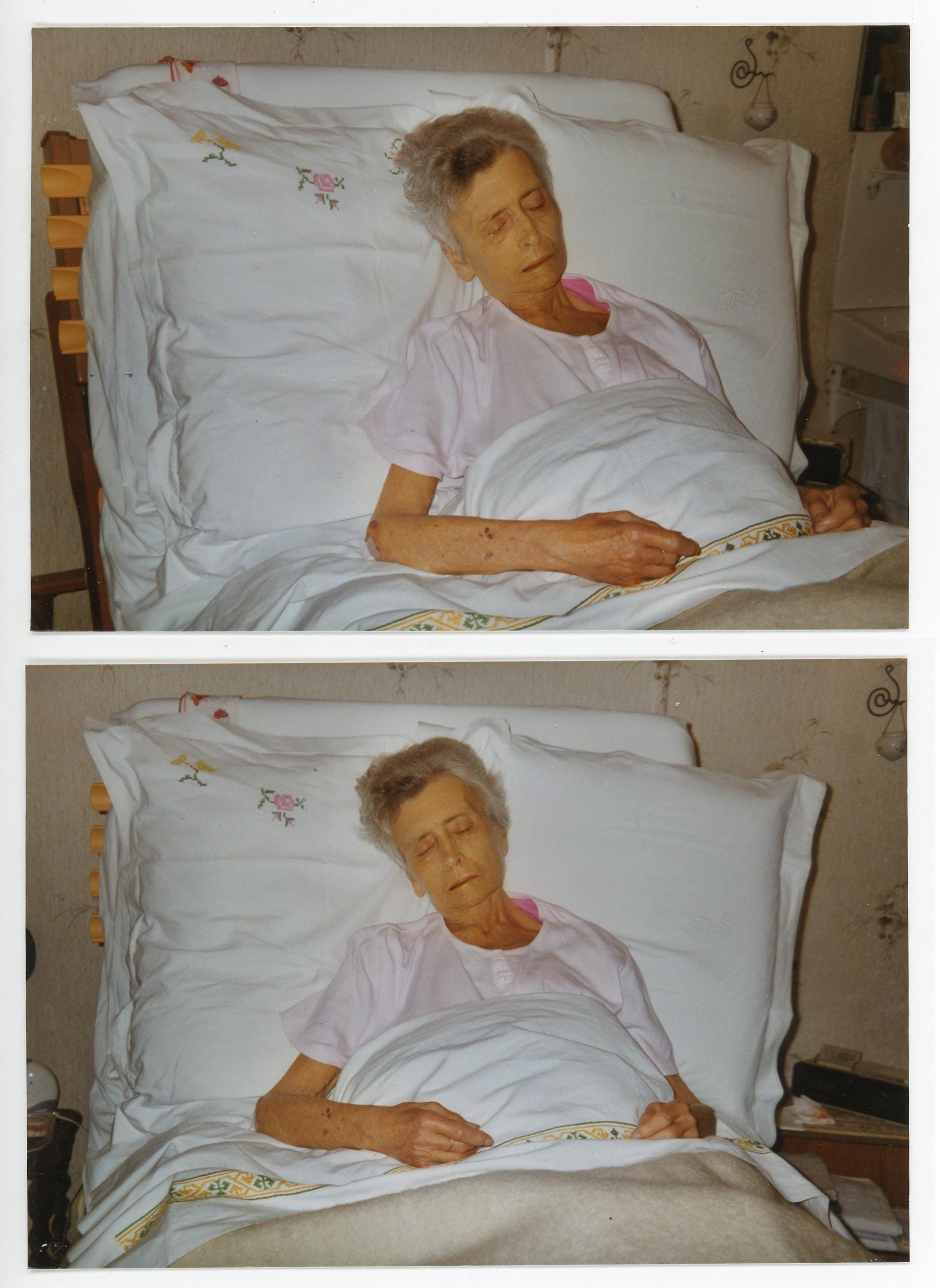 Vintage Photo 'lady Post Mortem' Photos of Deceased Woman Laid Out ...