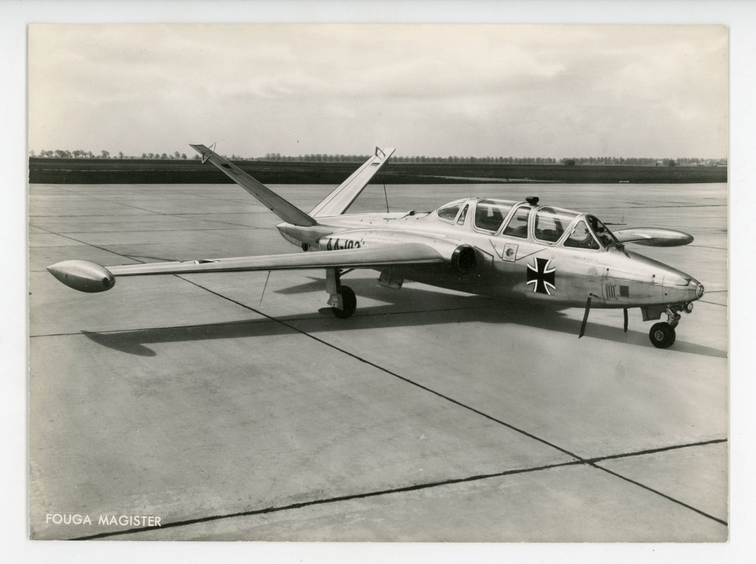 Fouga CM-170 Magister German Airforce Aircraft French Jet Original ...