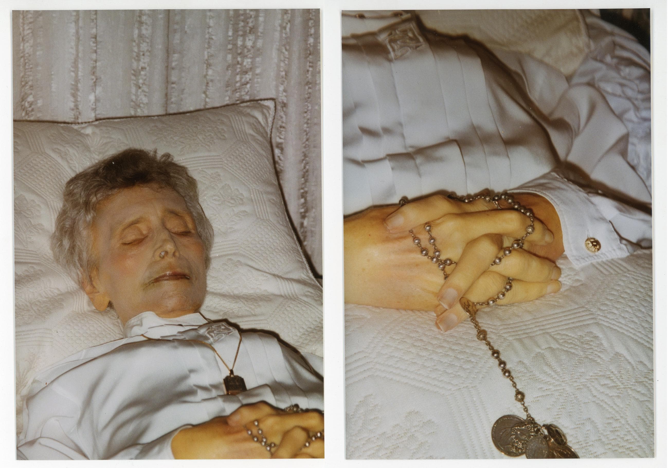 Vintage Photo 'lady Post Mortem' Photos of Deceased Woman Laid Out ...