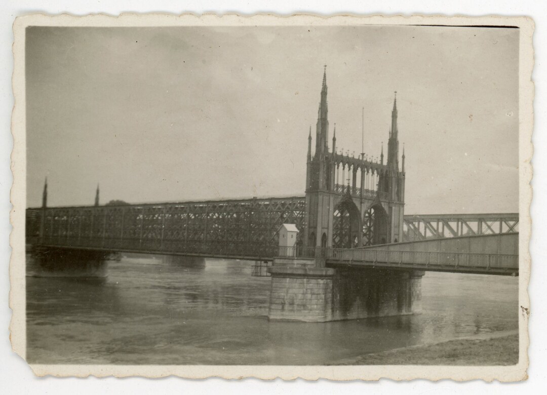 Pre-war Strassbourg, Kehl Bridge History Architecture Infrastructure ...