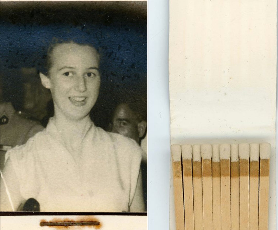 Vintage Photo Object 'matchbox Babe' Vernacular Photos Snapshot, Real ...