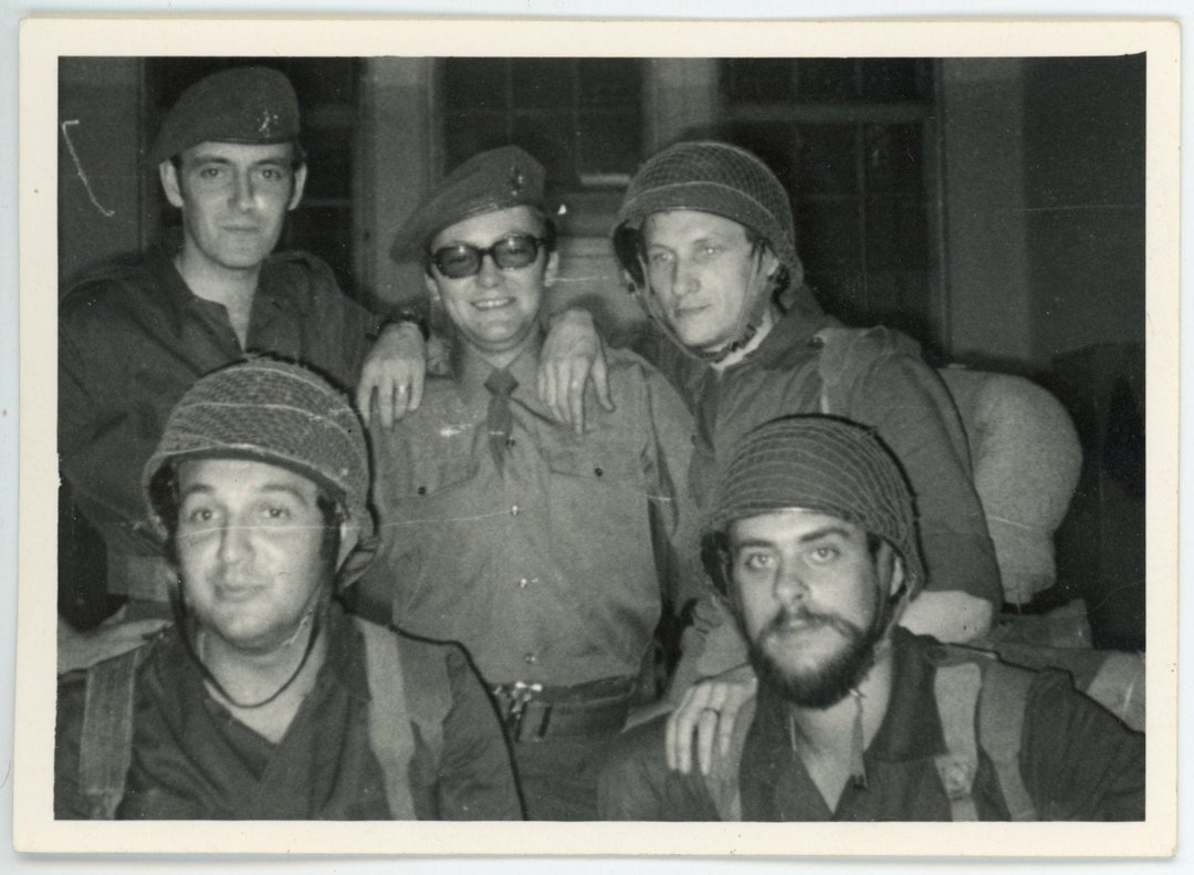 Vintage Photo 'them Army Boys' Snapshot Men Guys in Uniform, Military ...