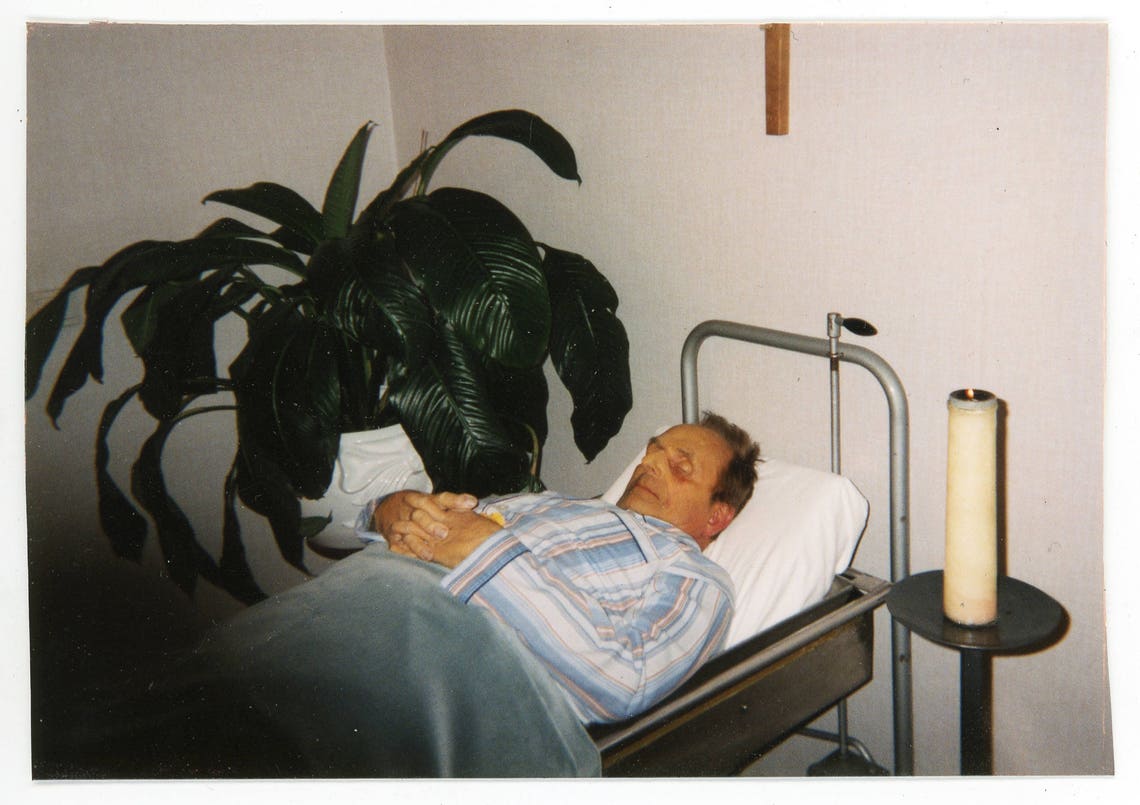 Post Mortem Photo Dead Man, Wake, Laid Out Funeral Home, Morgue, Death ...