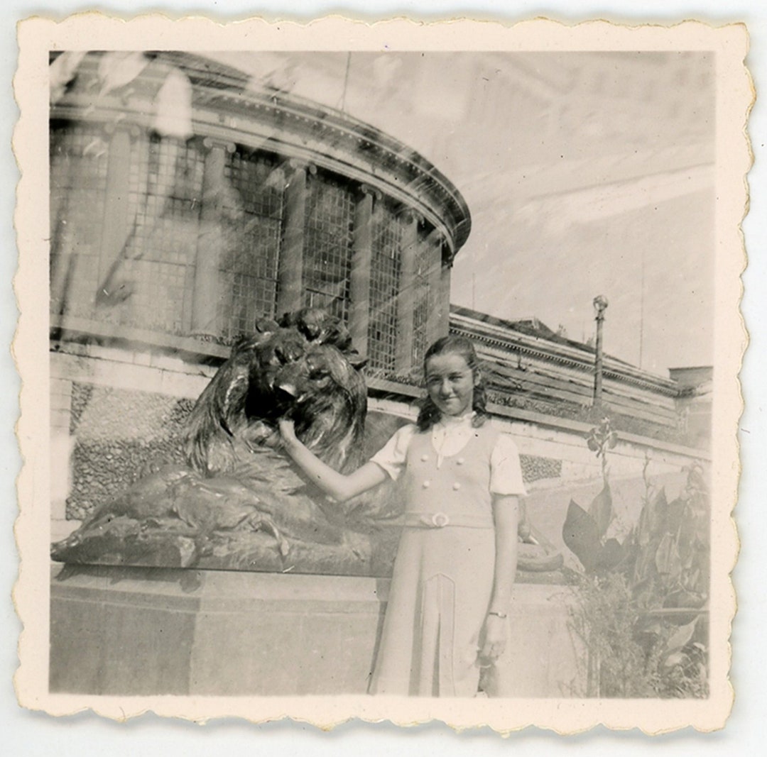 Vintage Photo 'daring Gal' Double Exposure Snapshot Vernacular ...