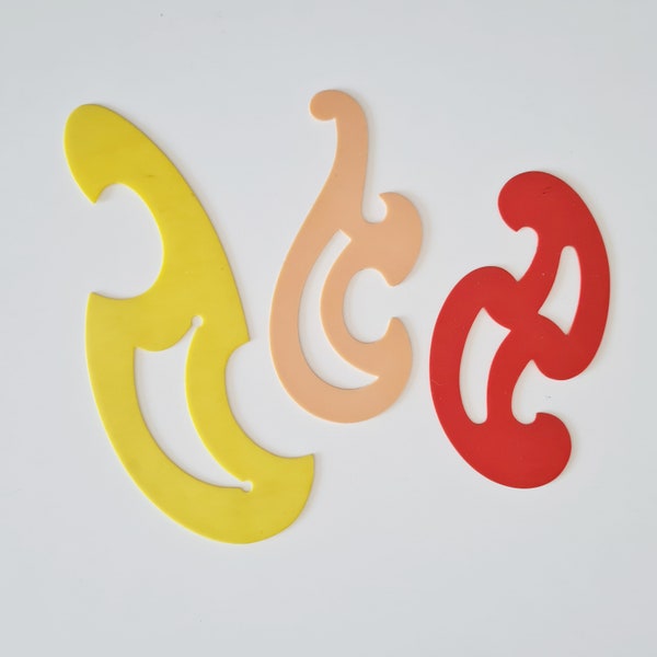 Curve Stencil - Etsy