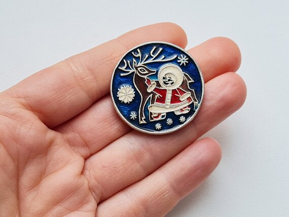 Soviet enamel badge. Soviet pin, vintage collectible … - Gem