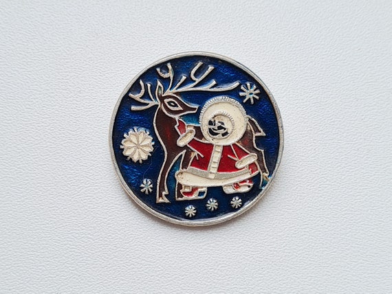 Soviet enamel badge. Soviet pin, vintage collectible … - Gem