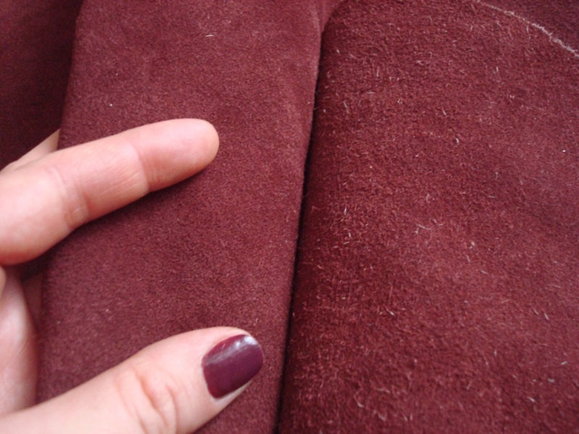 Piel de ante Material natural Cuero genuino Artesanía vintage | Etsy