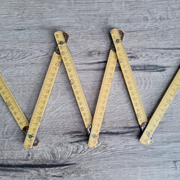 Wooden Folding Ruler - Etsy