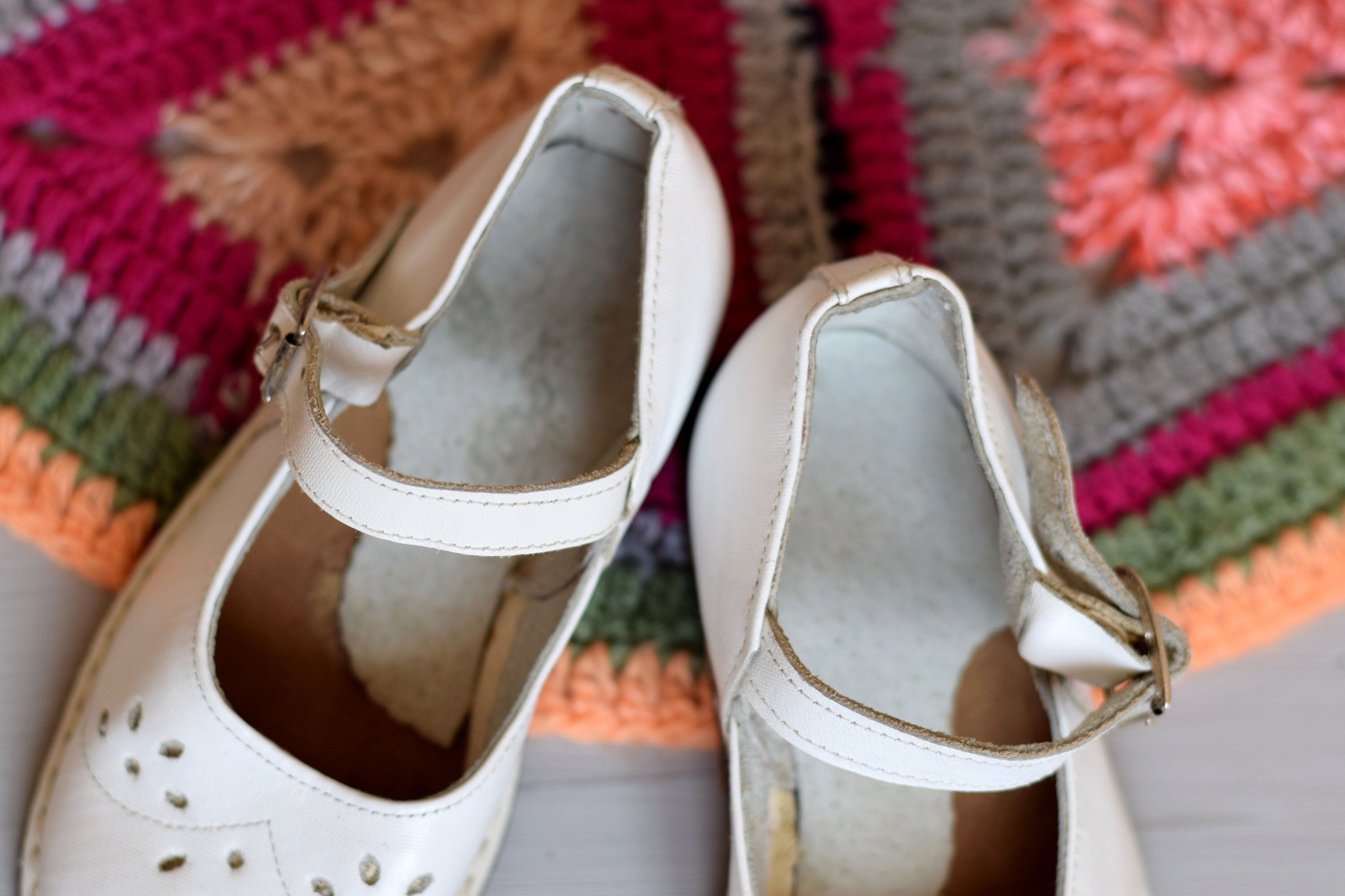 Soviet Vintage sandals White Leather Baby sandals USSR kids | Etsy