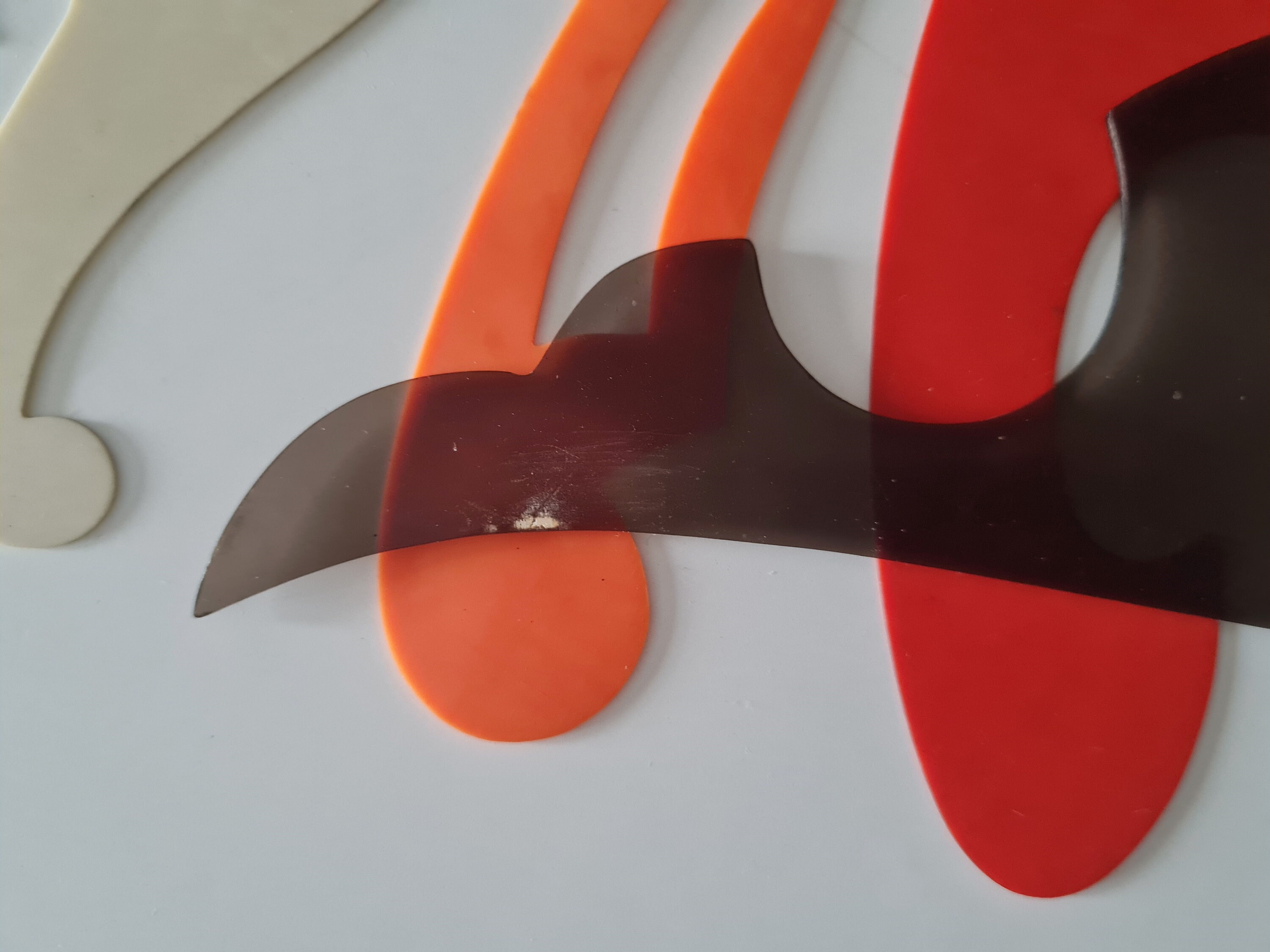 Curve Rulers Figured Rulers for Drawing Curves Curve - Etsy