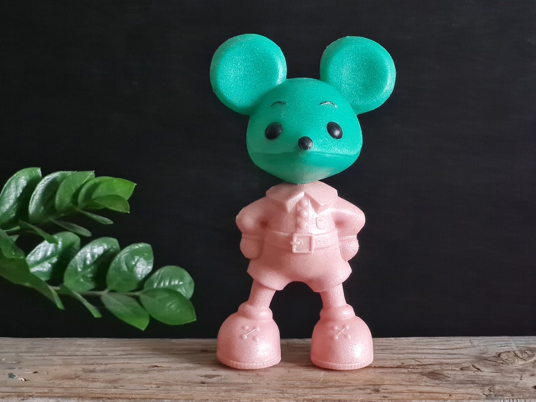 Rare Soviet Vintage Plastic Toy Mouse Toy USSR Toy 1970s - Etsy