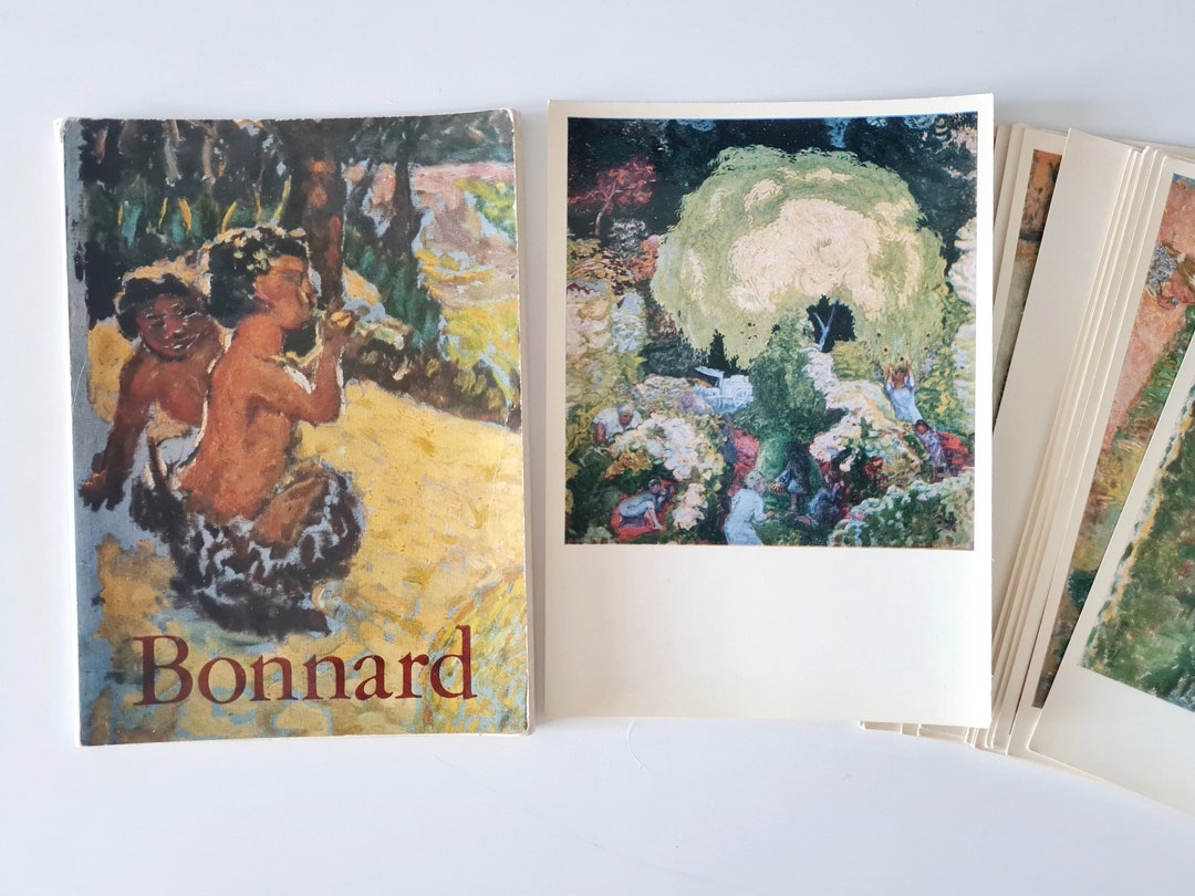 Pierre Bonnard, Reproductions of Paintings, Art Postcards Set, Soviet ...