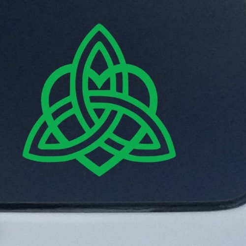 Trinity Celtic Knot Triquetra Decal Car Decal Laptop | Etsy