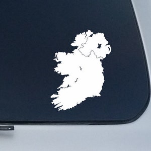Ireland Vinyl Decal, Eire Decal, Bumper Sticker, Car Window Decal ...