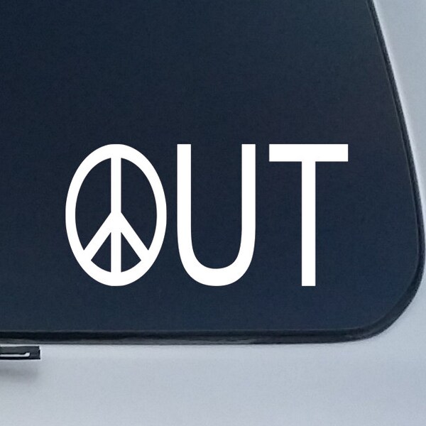 Peace Symbol Car Stickers - Etsy
