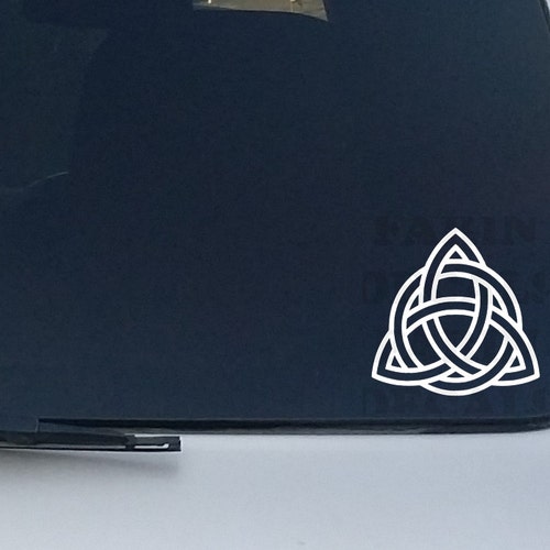 Trinity Celtic Knot Triquetra Decal Car Decal Laptop | Etsy