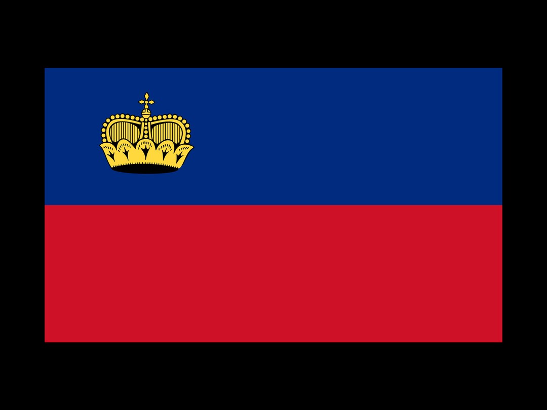 Liechtenstein Flag, Car Window Decal, Bumper Sticker, Water Bottle ...