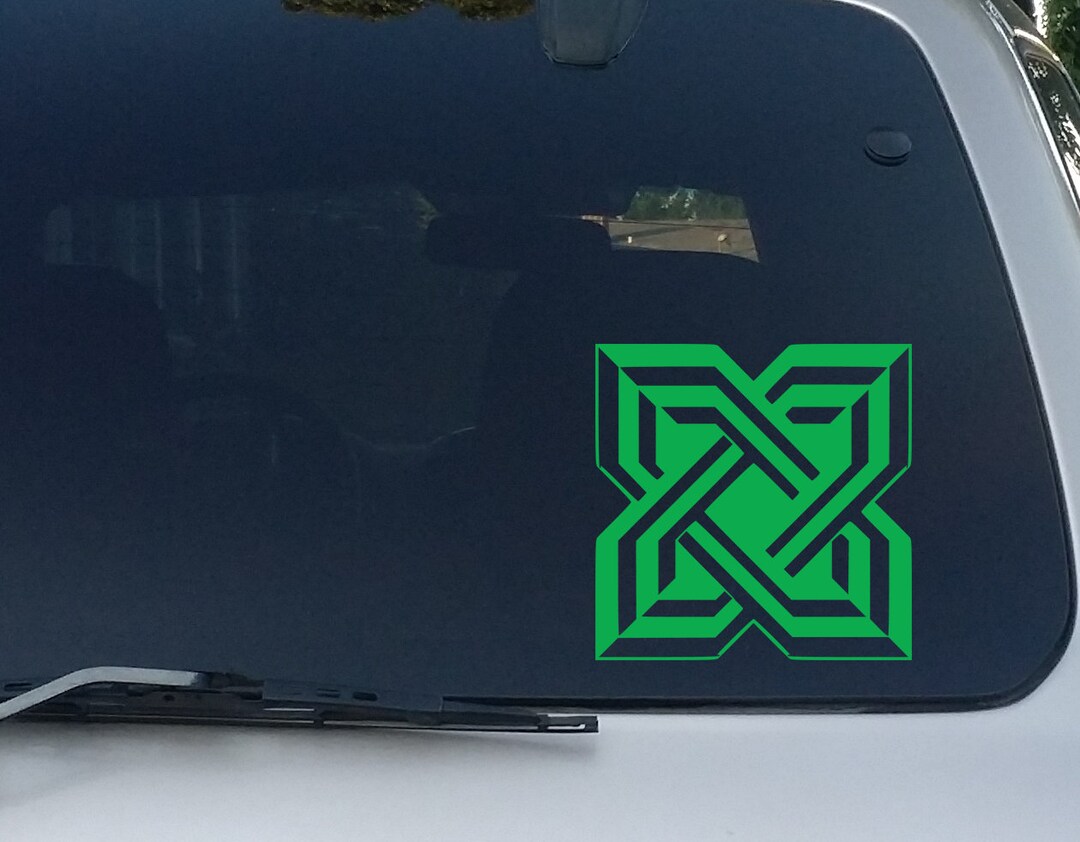 Celtic Knot Decal, Irish Decal, Irish Stickers, Clover Decal, Bumper ...