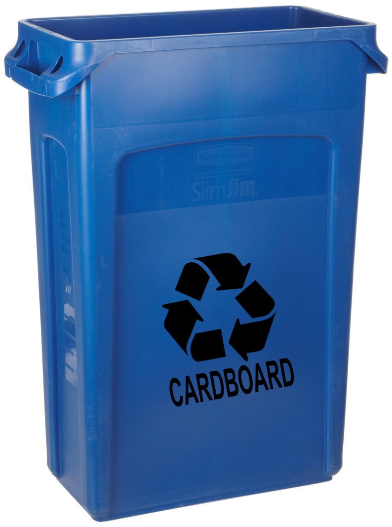 Recycle Cardboard Recycle Decal Recycle Sticker Recycle - Etsy