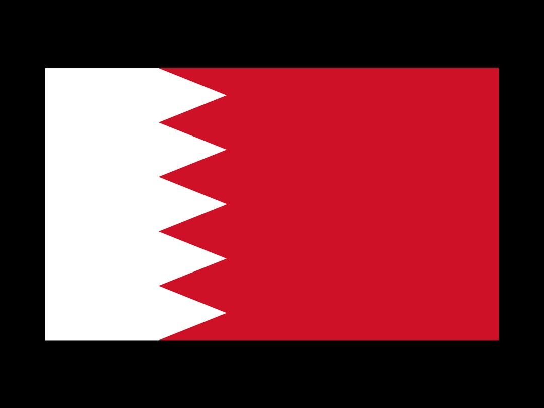 Bahrain Flag, Bahraini Flag, Car Window Decal, Bumper Sticker, Water ...