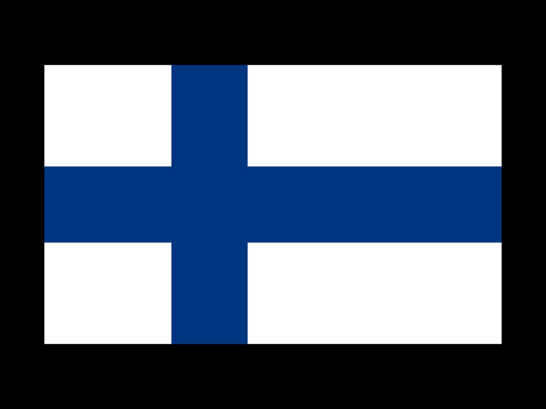 Finland Flag, Finnish Flag, Car Window Decal, Bumper Sticker, Water ...