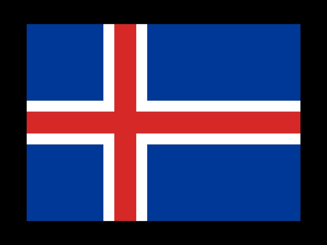 Iceland Flag, Icelandic Flag, Car Window Decal, Bumper Sticker, Water ...