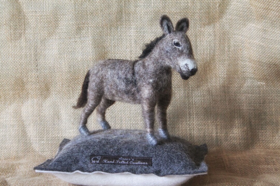 Needle Felt a Donkey Kit ( Wire Armature) With a Four Part Video ...