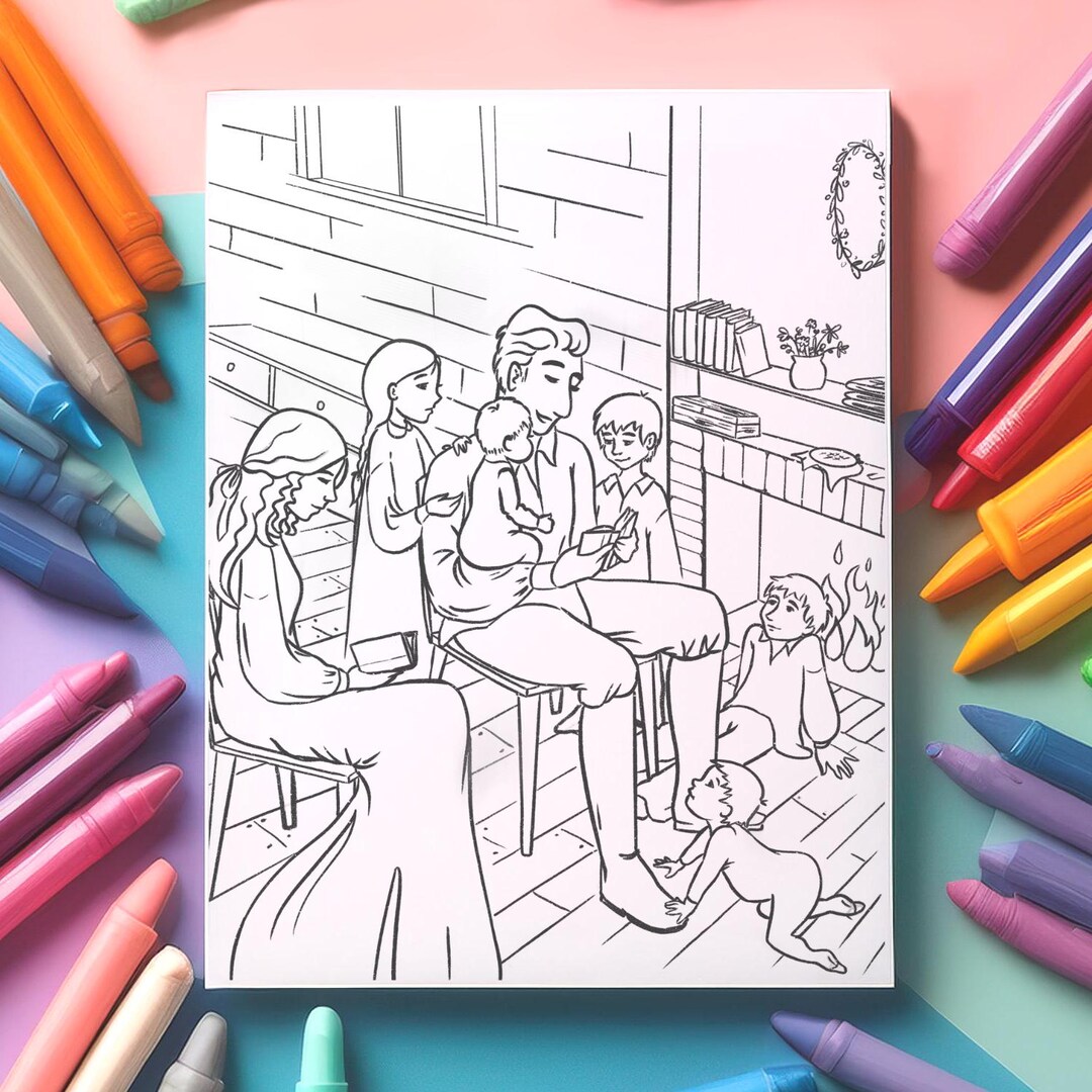 LDS Coloring Page, LDS Activity Page, Church of Jesus Christ, Primary ...