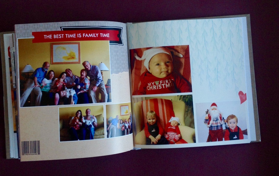 Album de Fotos: Familia 8x8 Tapa Dura Perfecto regalo para - Etsy España