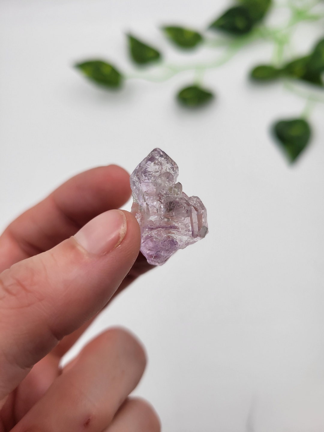 Elestial Amethyst Point. 100% Natural Termination. Rare Location ...